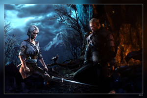 The Witcher : Wild Hunt Video Game Matte Finish Poster P-15166 Paper ...