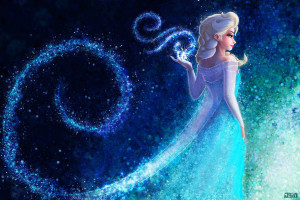 Poster Movie Frozen Elsa sl-13349 (Wall Poster, 13x19 Inches, Matte ...