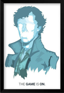 Poster Sherlock Holmes Typography Large Poster sl-9115 (Large Print ...