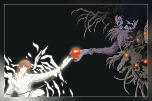 Anime Death Note Kira Death Note Light Yagami Ryuk Death Note Matte ...