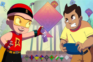 Famous Cartoon "Mighty Raju" Wall Poster For Decoration|Unframed ...