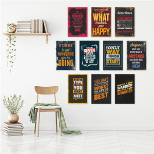 Motivational Positive Quotes Inspirational Wall Poster For Drawing Room ...