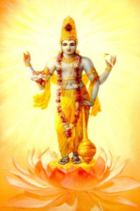 Poster Lord Vishnu (13x19 Inches, Wall Poster, Matte, Multicolor) Fine ...