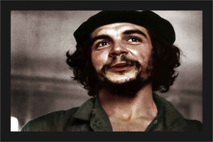 Che Guevara Motivational Poster with A4 Size Frame F-239 Paper Print ...