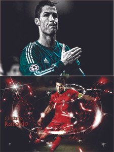 Relive Legendary Moments with Inspiring Cristiano Ronaldo Paper Posters ...