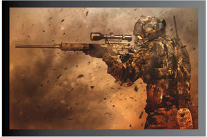 Pubg Game Frame Poster For Room Synthetic Wood Gloss Lamination F120 ...