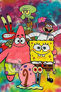 Cartoon Character Posters for Room, Unframed, with Double Sided Tape ...