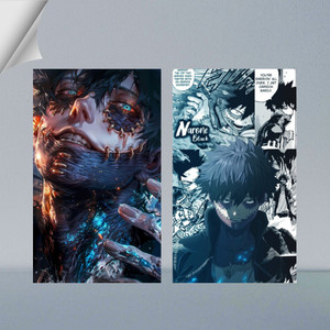 VIRGIN ARTS | DABI FROM MY HERO ACADEMIA | DIGITAL ART - 17 | SET OF 2 ...