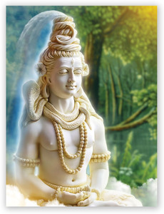 Lord Shankar Hindu God Digital Photo Poster With Uv Textured Room ...