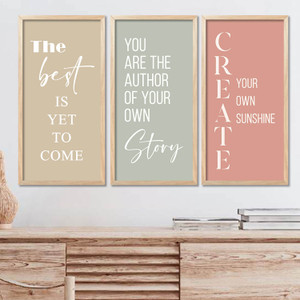 Motivational Quotes Framed Poster for room and office Decoration ...