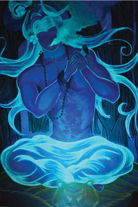 Poster Lord Shiva sl-13246 (LARGE Poster, 36x24 Inches, Banner Media ...