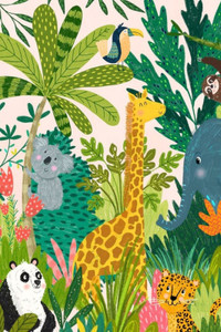 Jungle Poster for Room Wall Decoration, Size - 12 X 18 inches || VE EB ...