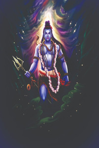 Lord Shiv ji Poster (12x18 Inch, 300GSM Thick Paper with Gross ...