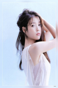 Iu K-Pop Asian Simple Background Hd Matte Finish Poster P-15695 Paper ...