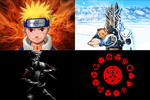 Naruto 4 Poster Combo|Naruto Uzumaki,Sasuke Uchiha,Kakashi Hatake ...