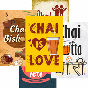 Tea Lover's Delight: The Colorful Tea Anthem Wall Posters in A3 Size ...