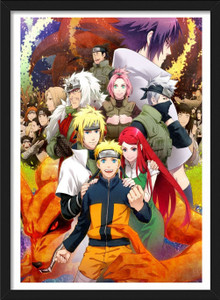 Naruto Shippuden Every Character | Naruto Frames & Posters | Anime ...
