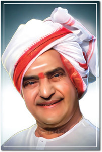 NT Rama Rao I NTR I Telugu Desam Party I TDP I Wall Poster A4 Fine Art ...