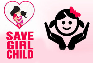 Poster Save Girl Child sl-10102 (Wall Poster, 13x19 Inch, Matte Paper ...