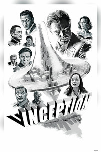 Inception Art Christopher Nolan Drawing Joker Nolan Totem Matte Finish ...