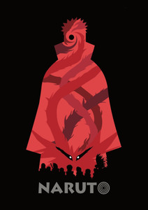 Poster Of Tobi From Anime Series Naruto Shippuden Paper Print ...