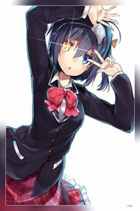 Chuunibyou Demo Koi Ga Shitai Anime Girls Takanashi Rikka Matte Finish ...
