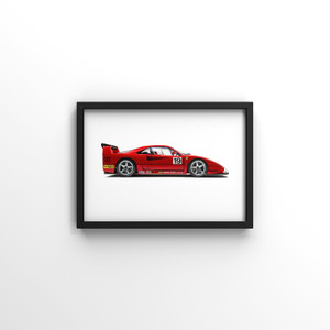 FERRARI F40 POSTER Photographic Paper - Quotes & Motivation, Vehicles ...