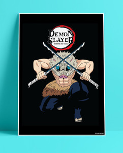 YAA - Demon Slayer : Inosuke New Premium Design Anime Poster 21 (12 ...