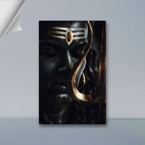 VIRGIN ARTS | LORD SHIVA WALL PAINTING | SHIV SHAKTI | AADI SHAKTI ...