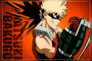 Anime My Hero Academia Boku No Hero Academia Katsuki Bakugou Matte ...