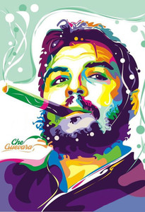 Poster Che Guevara Heart Expression Photo sl-14167 (LARGE Poster, 36x24 ...