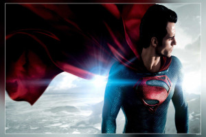 Superman Man Of Steel Henry Cavill Matte Finish Poster Paper Print ...