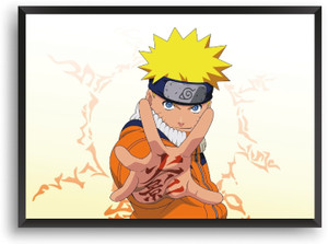 ANIME POSTER FRAME NARUTO - Wall Poster For Home And Office With Frame ...