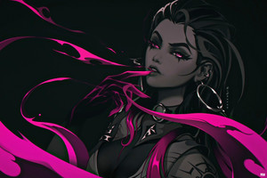 Valorant Reyna Poster 18 x 12 inch 300 GSM Paper Print - TV Series ...