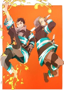 Fire Force Anime Series Hd Matte Finish Poster Paper Print - Animation ...
