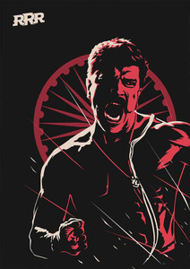 Rrr Fire Pose Poster Photographic Paper - Movies posters in India - Buy ...