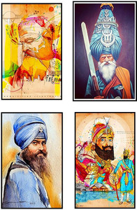 'Spiritual / Gods Posters' (Pack of 4) for Room & Office Paper Print ...