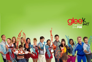 Poster Tv Show Glee (Large Print, 36x24 Inches, Banner Media ...