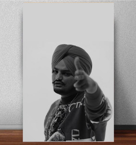 Sidhu Moosewala Poster For Room & Office (18 Inch X 12 Inch ...