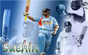 Sachin Tendulkar Wall Poster For Room Paper Print - Sports posters in ...