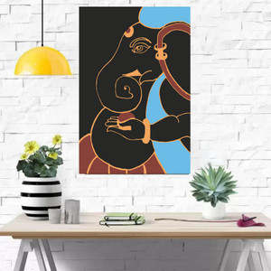 Lord Ganesha Wall Poster, Ganpati Bappa Wall Poster, Vinayak Poster ...