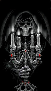 Skulls Hd Neon Skulls Animated Hd Matte Finish Poster Paper Print ...
