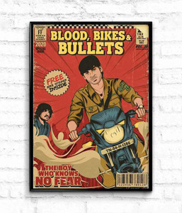 Polladhavan Comics Poster Photographic Paper - Movies posters in India ...