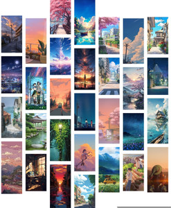 Anime Collection Posters, Set of 30, 4x6 inch each, Anime Aesthetic ...