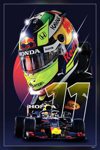 Sergio Checo Perez Auto Checo Checo Perez F1 Formula Helmet Mexico ...