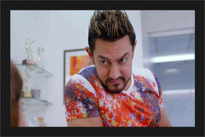 Amir Khan Movie Poster with A4 Size Frame F-8 Paper Print - Nature ...