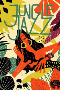 Wild Jungle Poster | Jungle Posters for Room | Unframed | With Self ...