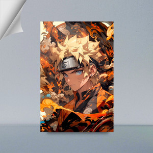 Unique Decor | NARUTO UZUMAKI HIDDEN LEAF VILLAGE SHINOBI DIGITAL ART ...