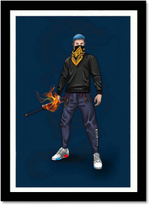 Free fire poster for room and home decor, Gaming poster for room Paper ...