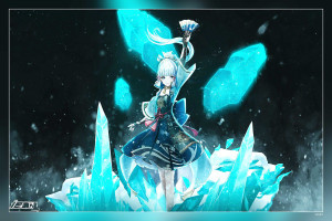Kamisato Ayaka Genshin Impact Genshin Impact Anime Girls Anime Games ...